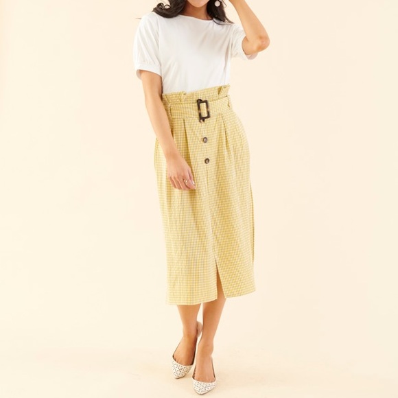 Sweet Salt Clothing | Skirts | Sweet Salt Clothing Paper Bag Midi Skirt ...